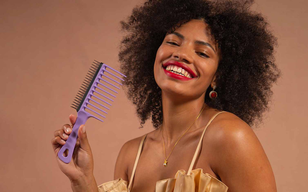 How To Use A Wide Tooth Comb | Tangle Teezer