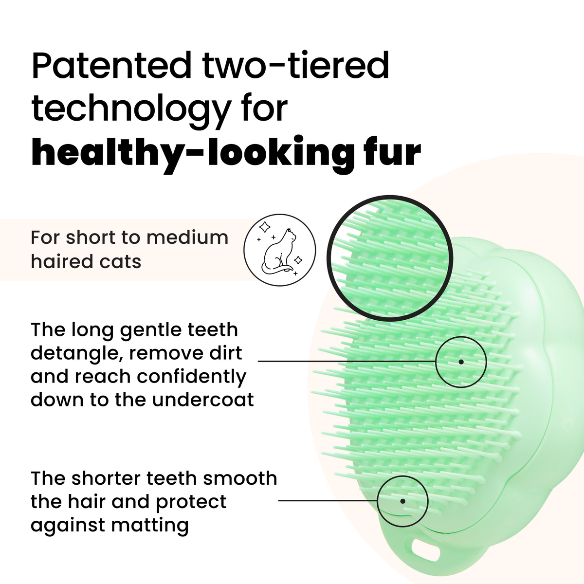 Cat Grooming Brush | Tangle Teezer
